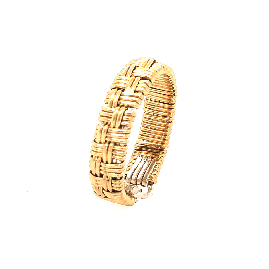 Basket Weave Band Ring – Ryan Eure Designs